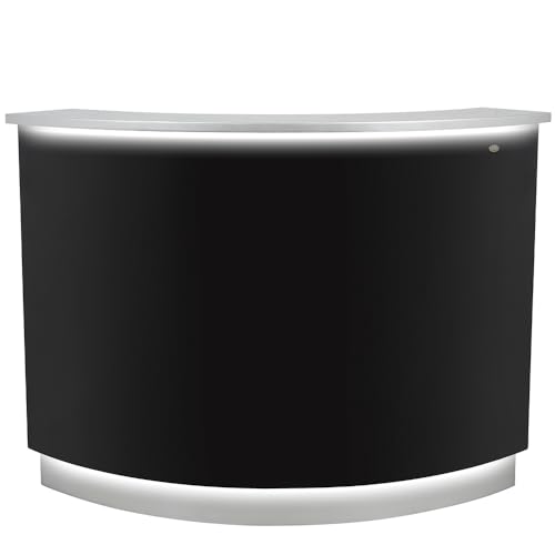 10 Best Beauty Salon Reception Desk | Curved 55-in Premium Build