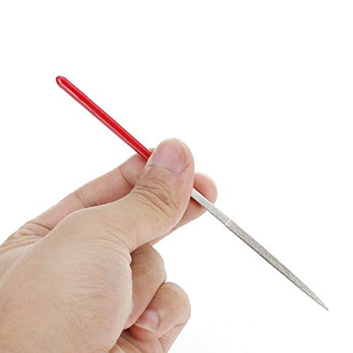 Triangular Triangle Needle File w/Diamond Coating : Amazon.in: Office ...