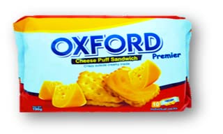 Oxford Cheese Puff Sandwich Premier Biscuits 190g Unique : Amazon.in ...