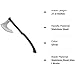 Amazon.com : HONSHU Karito Battle Axe with Leather Sheath - 7Cr13 ...