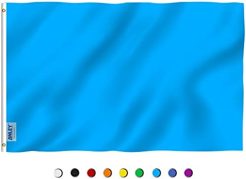 Amazon.com : Light Blue Solid Color Flag 3x5ft Poly : Patio, Lawn & Garden