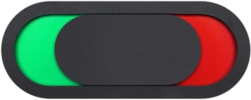 Amazon.com : CLISPEED Slide Door Sign Red Green Slider Indicator Door ...