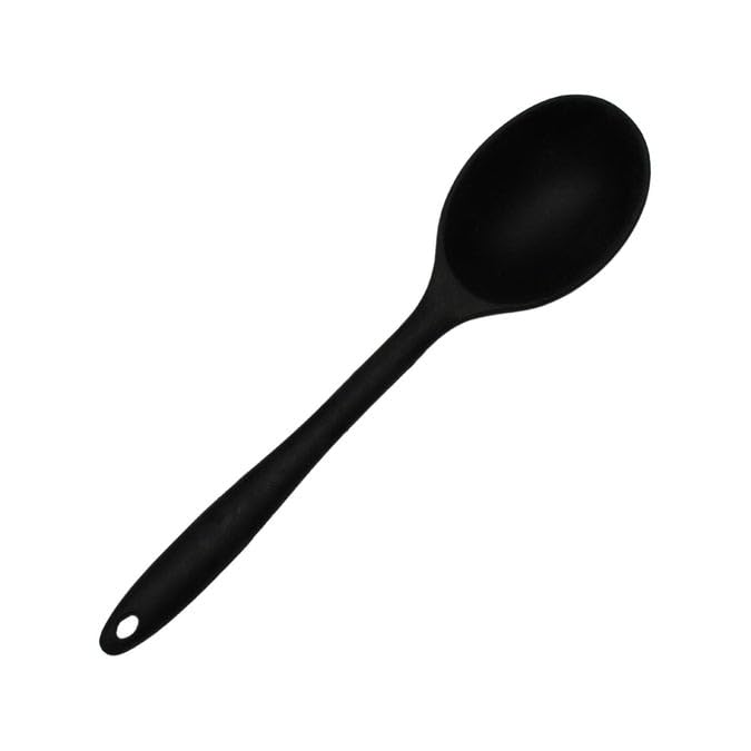 Buy BigPlayer Silicon Spoon,Silicone Large Spoon for Soup,Non Stick ...