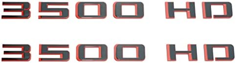 Amazon.com: 2Pc 3500HD Door Emblem 3D Badge Nameplate Sticker ...