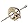 Amazon.com : Cat Skull Hair Stick, Gothic Feline Skull Resin Bone Hair ...