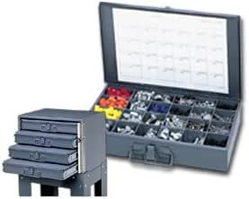 Amazon.com: Large And Small Compartment Boxes Slide Rack Cabinet And ...