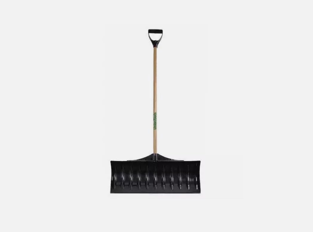 Amazon.com : 1628600Gr Snow Shovel W/ 30 in W Blade, 42 in L Poly/Wood ...