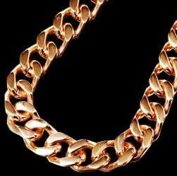 Amazon | [ピンプコード]Pimp Code ステンレス キューバン ピンクゴールドネックレス 70cm | ネックレス 通販