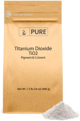 Amazon.com: Pure Original Ingredients Titanium Dioxide (1.5 lb ...