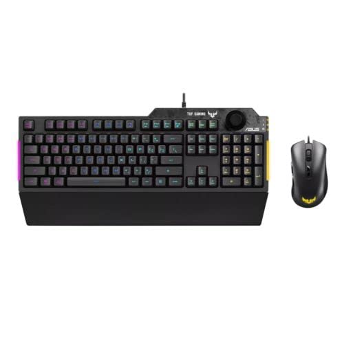 Buy ASUS TUF Gaming K1 RGB keyboard with five-zone RGB, dedicated ...