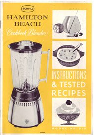 Hamilton Beach Blender Instructions & Tested Recipes: Amazon.com: Books