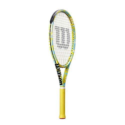 Wilson Minions Clash JR Tennis Racket, For Kids, Carbon Fibre – BigaMart