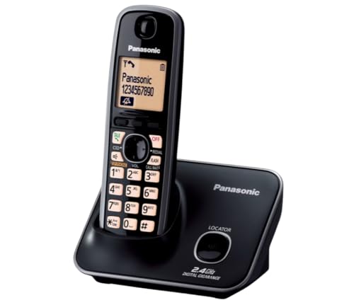 Panasonic Single Line Digital Cordless Telephone, Black - Price History