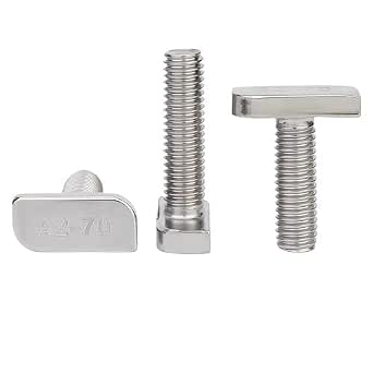 M8/M10 T-Bolt Kit 304 Stainless Steel (A2-70)-Screws Locking Tooth ...