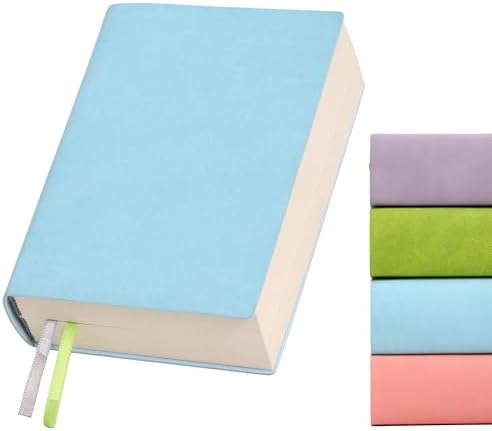 Thick Blank Journal Notebook 720 Pages 3.9 × 5.5 No Lines Soft Leather ...