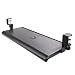 StarTech.com Under-Desk Keyboard Tray, Clamp-on Ergonomic Keyboard ...