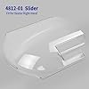 Clear Plexiglass 4812-01 Screen Door Bubble Style Slider Complete ...