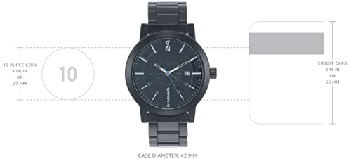 Fastrack Tripster Analog Black Dial Men's Watch-NN3245NM01/NP3245NM01 ...