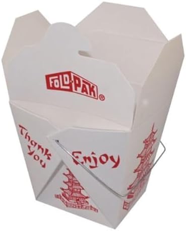 Amazon.com: Nitial 150 Pcs Chinese Take out Boxes Pagoda Take out Food ...