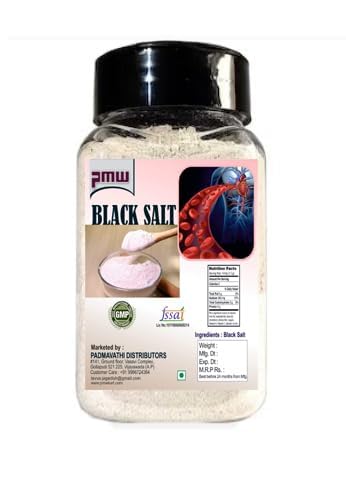 Pmw - Export Quality - Jar Pack - Fine Black Salt Powder - Kala Namak ...