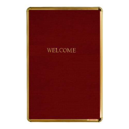 ALKOSIGN Astra Grooved Board with Flocked Velvet Fabric and Golden ...