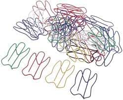 NMD Dental Tooth Shaped Paper Clips For Clinic (55Pcs/Pack) : Amazon.in ...