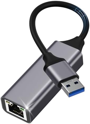 Amazon.com: USB to Ethernet Adapter,USB 3.0 to 100/1000 Gigabit ...