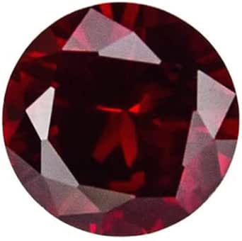 Amazon.com: Dark Blood-red Ruby Mohs Hardness 9 Round Faceted Gemstone ...
