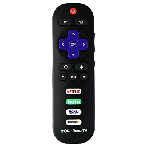 Genuine Original IR Remote for TCL Roku TV w/Shortcuts Netflix HULU ...