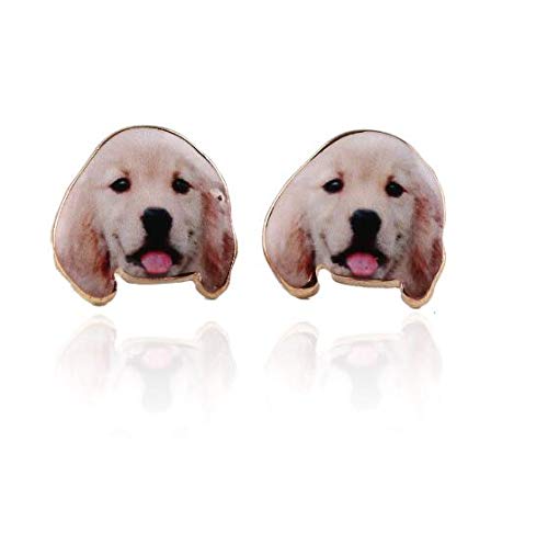 Amazon.com: Golden Labrador Retriever Earrings for Women by Ginger Lyne ...