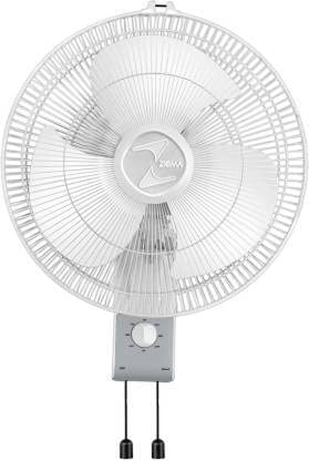 Buy ZIGMA Elegant Anti Dust 16" 400 mm Ultra High Speed 3 Blade Wall ...