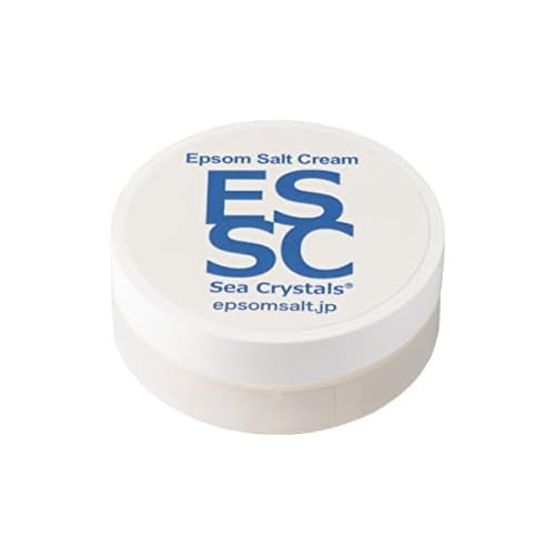 Amazon.co.jp: Sea Crystals Epsom Salt Cream Epsom Salt Became a Moisturizing Cream, 30g Body ...