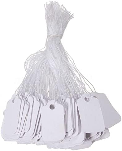 Amazon.com : Price Tag 100Pcs Rectangular Tag Sewing Supplies with ...