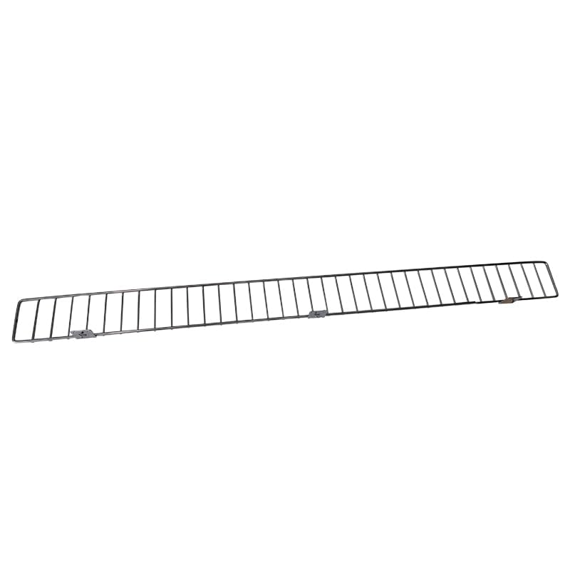 Amazon.com: WISDOMFUR Retail Gondola Shelf Front Wire Fence Guard Rail ...