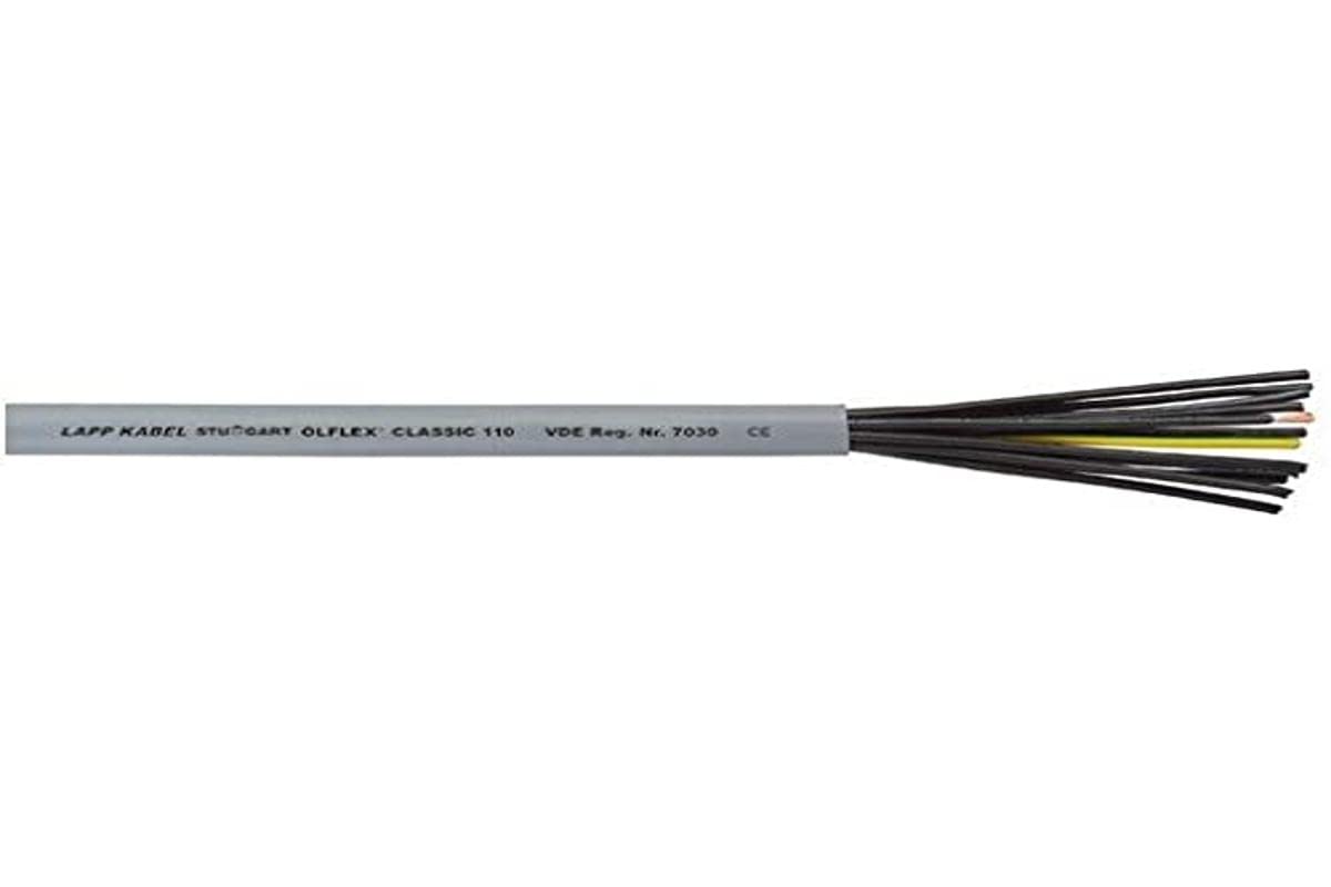 Lapp OeLFLEX® Classic 110 Control Cable 3G 1mm² Grey 1119203-100 100 m ...
