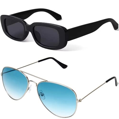 Buy Sheomy Combo offer pack of Rectangle Retro Vintage Narrow ...