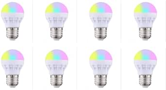 ngnsky RGBW LED Color Changing Light Bulb, 2700K Warm White Flood Light ...