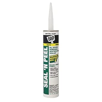 Amazon.com: Seal 'N Peel Removable Caulk : Industrial & Scientific