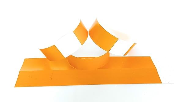 PAPER COMBINES Colorful Identification Wristband for Events Lightweight ...