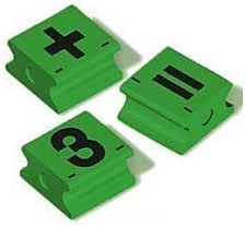 Jumbo Numbers and Math Symbols Stamps: Amazon.de: Spielzeug