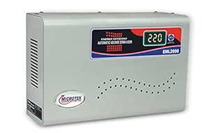 MICROTEK 6 Ampere EML2090 Voltage Stabilizer For Mainline (100V - 290V ...