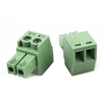 Eborsi 6-Pcs Pluggable Quick Connector - Screw Terminals Block ...