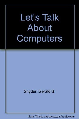 Buy Let's Talk About Computers Book Online at Low Prices in India | Let ...