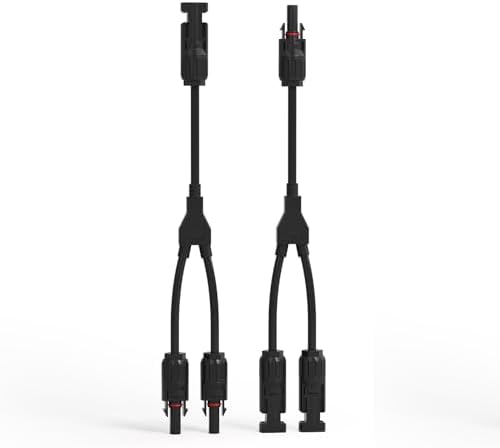 Amazon.com: Renogy 1 Pair Male and Female Y Solar Panel Adaptor Cable ...