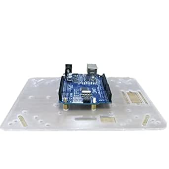 ATORSE 148 X 102mm Acrylic Plate Compatible With Arduino, Smart Car ...
