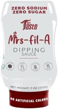 Amazon.com : Mrs Taste Sugar Free Dipping Sauce, Zero Calories, Zero ...
