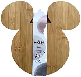 Mickey Mouse Shaped Wooden Chopping Board 30cmx30cm : Amazon.co.uk ...