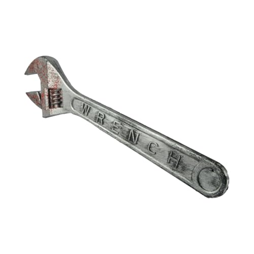 MEISH Adult Bloody WrenchPlastic Fake Wrench Toy Fake Spanner Party ...