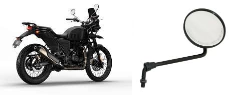 WHEEL DRIVE COMPATIBLE WITH Royal Enfield Himalayan Bs6 Rear View ...