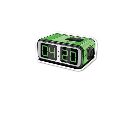 Amazon.com: 4:20 Alarm Clock Cannamom Sticker Decal : Handmade Products